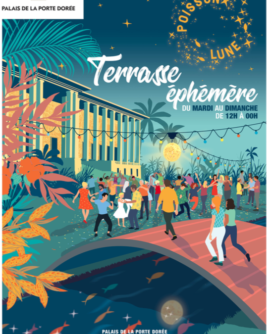 POISSON LUNE, LA TERRASSE ÉPHÉMÈRE À DÉCOUVRIR VITE